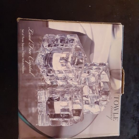 Towle | Accents | Exquisite New In Box Towle Crystal Made In Poland Set ...